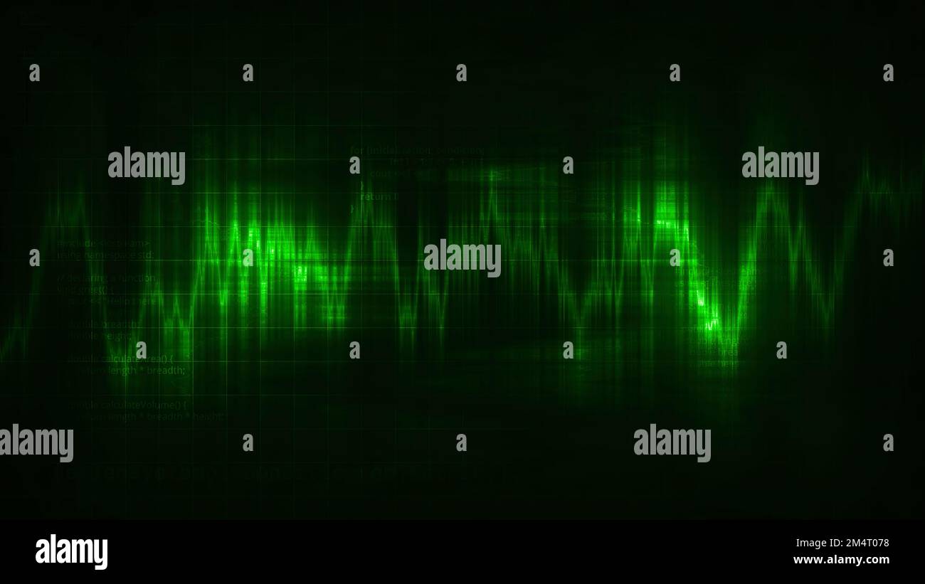 Moving wave line with radiance. Motion. Shining line moves in wave ...