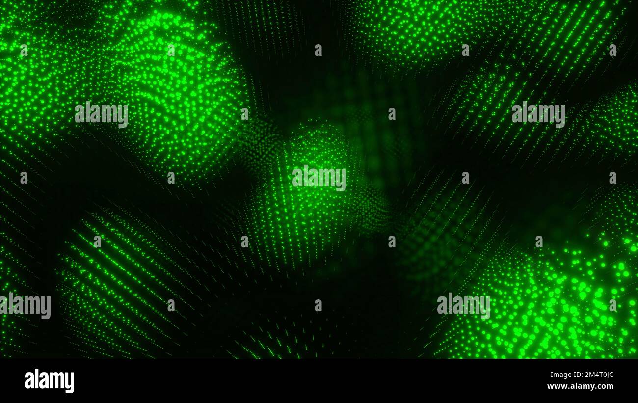 Purple and green background. Design.Light blots in abstraction with ...