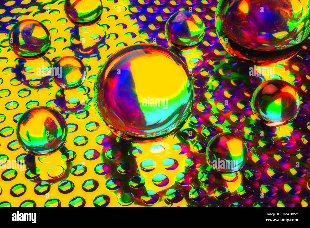 Abstract Crystal Balls Still life Stock Photo - Alamy