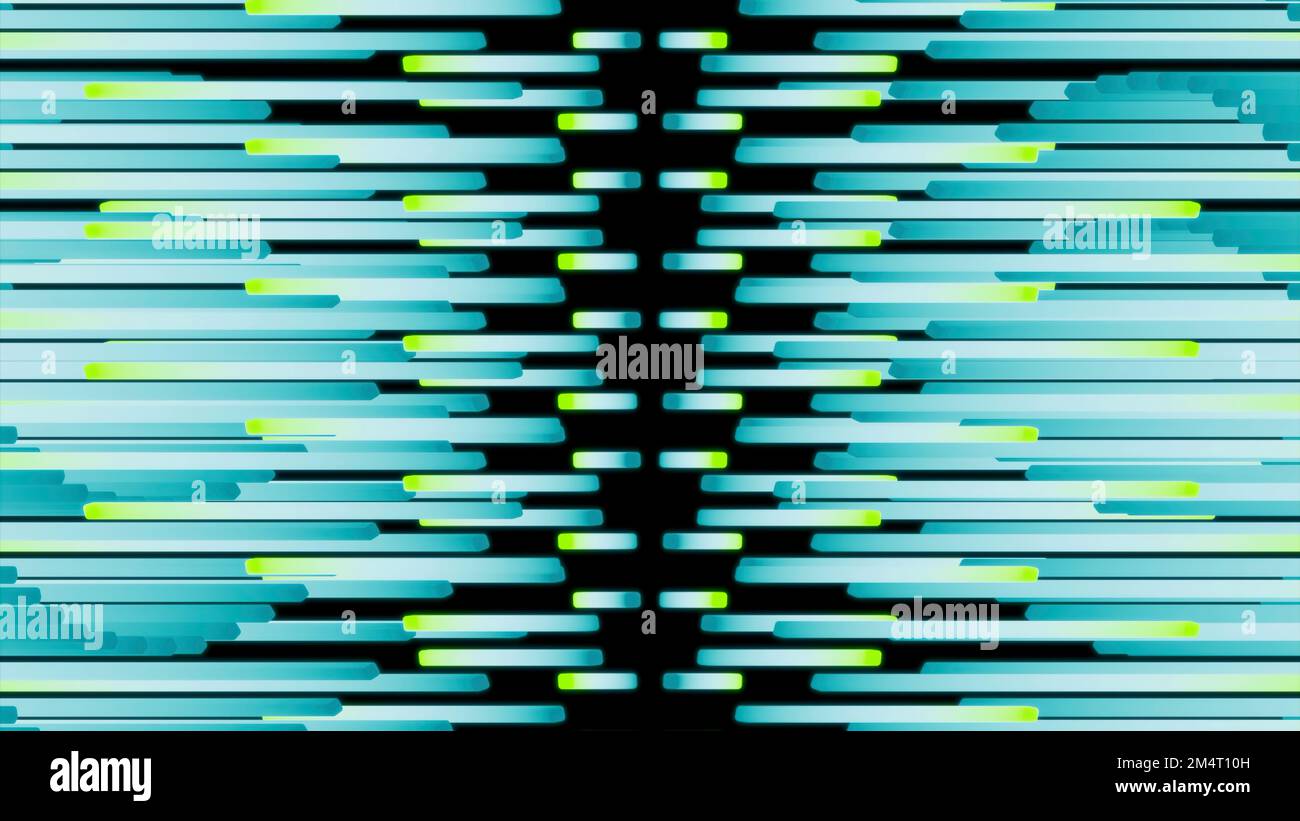 Blue parallel lines . Design. Bright turquoise rays in animation that ...