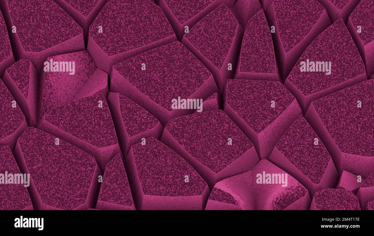 Pink and green breaking stones. Design.A light background in ...