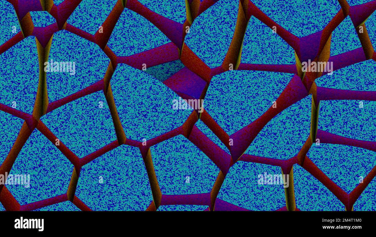 Blue and gray background. Design.A mosaic spreading in different ...