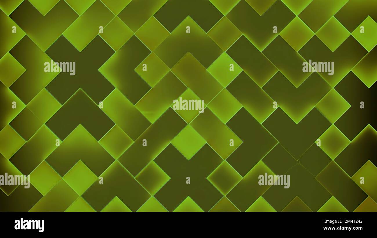 Abstract geometric background with colorful animation of blinking tiles ...