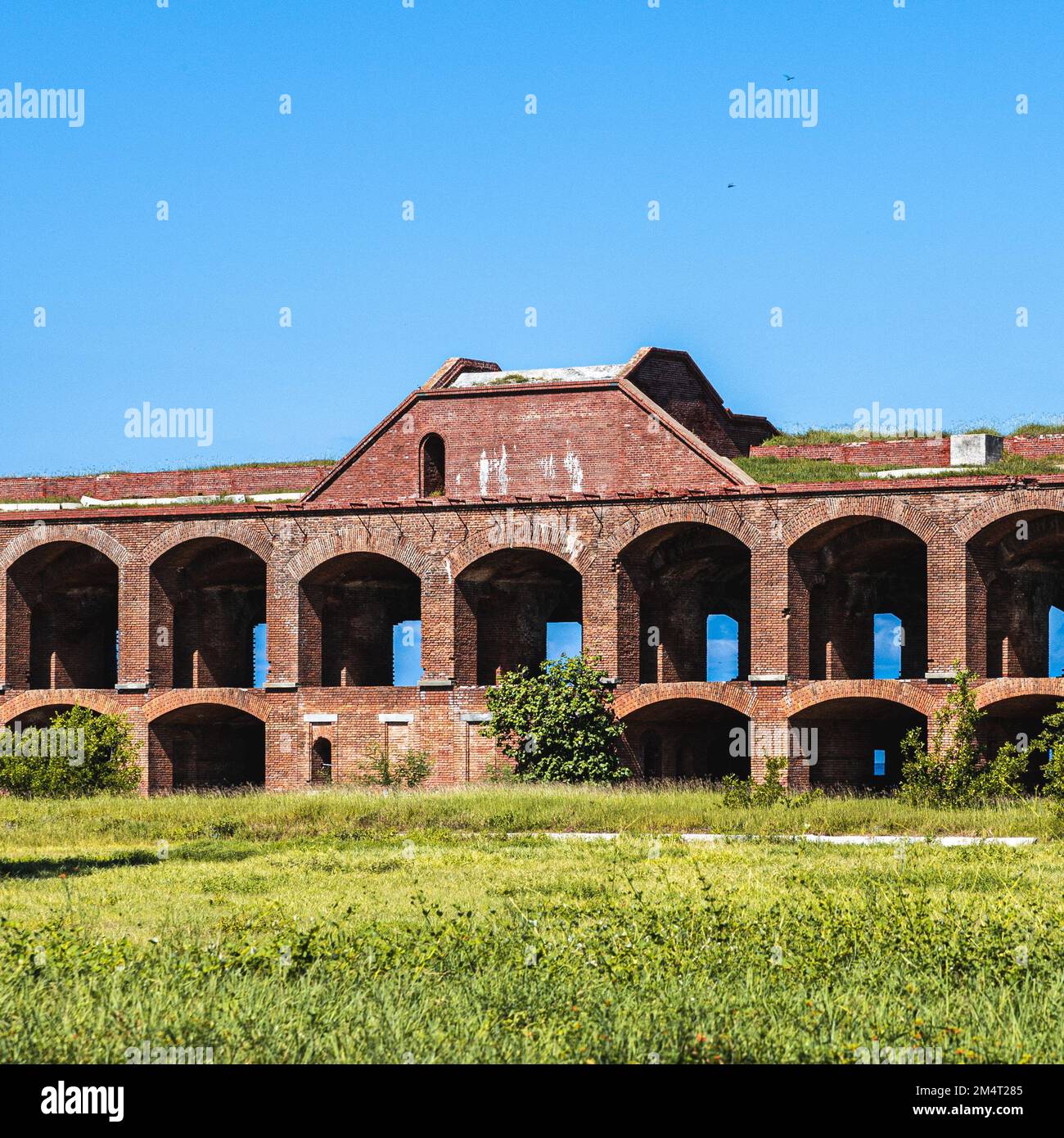 The Fort Jefferson, Dry Tortugas National Park, Florida Stock Photo - Alamy