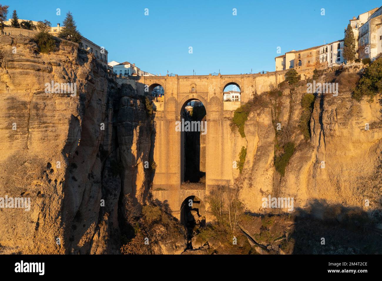 Aerial ronda bridge hi-res stock photography and images - Alamy