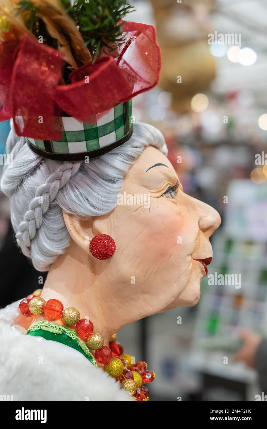Mrs claus old hi-res stock photography and images - Alamy