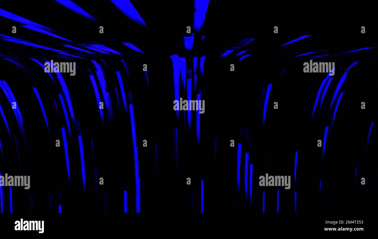 Colorful light trail animation. on a black background. Motion ...