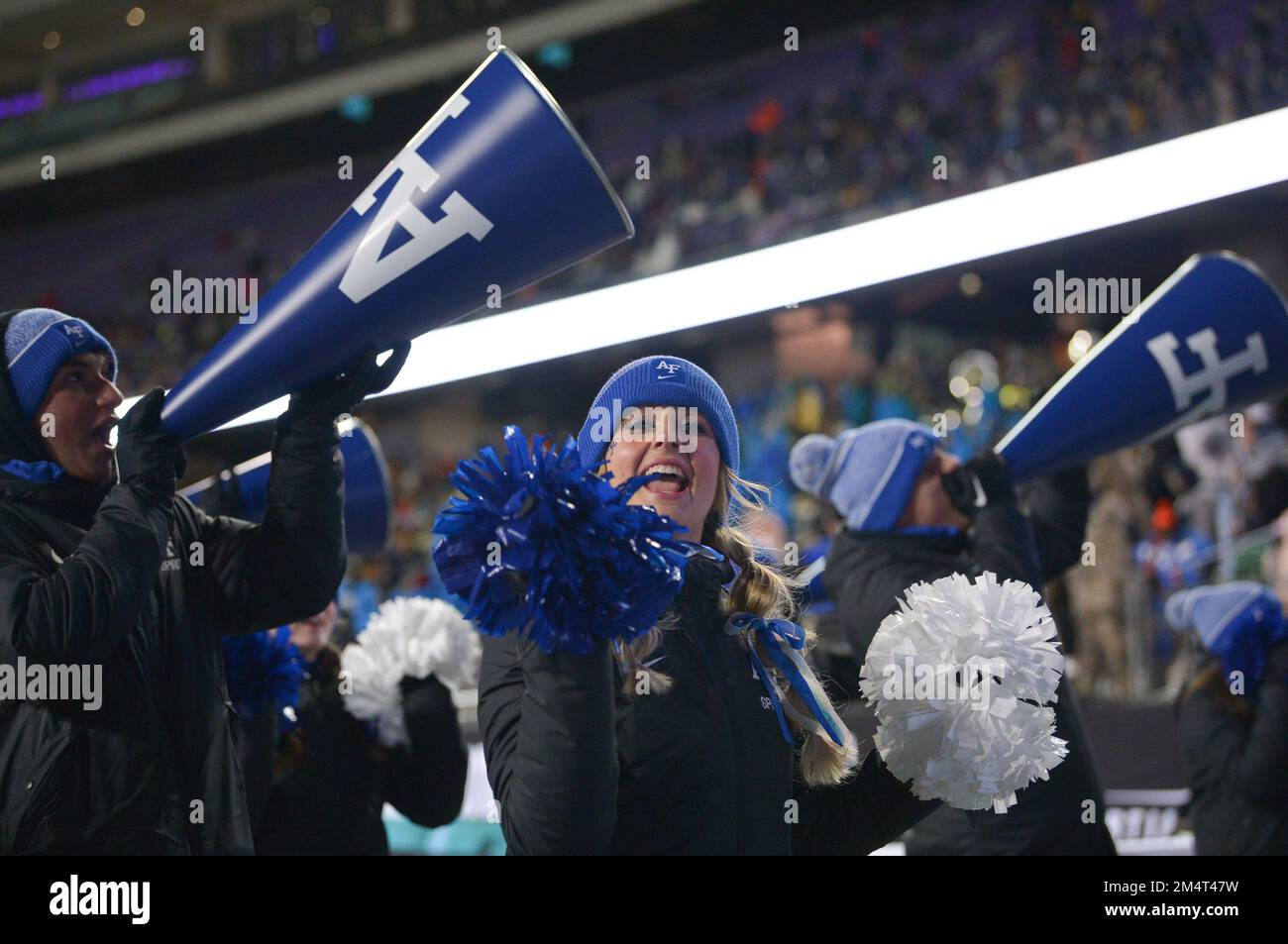 Air force academy falcons cheerleaders hi-res stock photography and ...