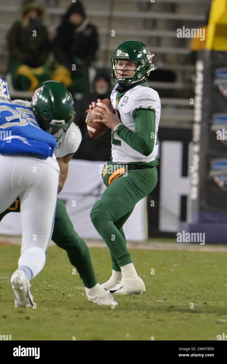 December 22, 2022: Baylor Bears quarterback Blake Shapen #12 looking to ...