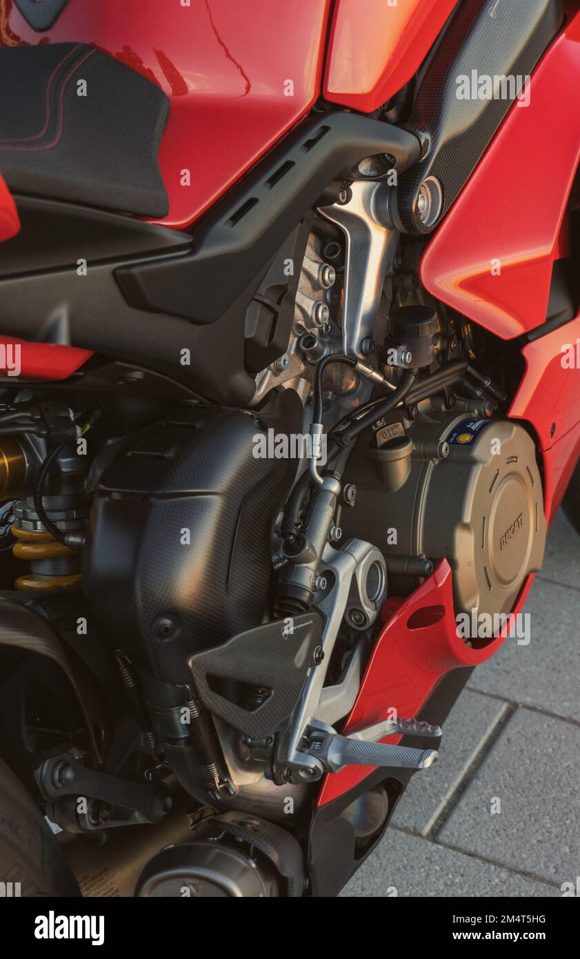 Ducati engine hi-res stock photography and images - Alamy