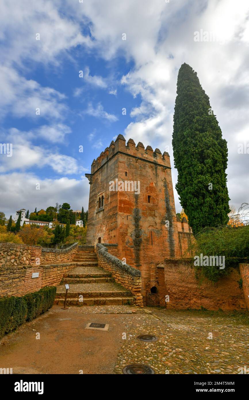View of the Torre de los Picos, the Tower of the Peaks with the ...