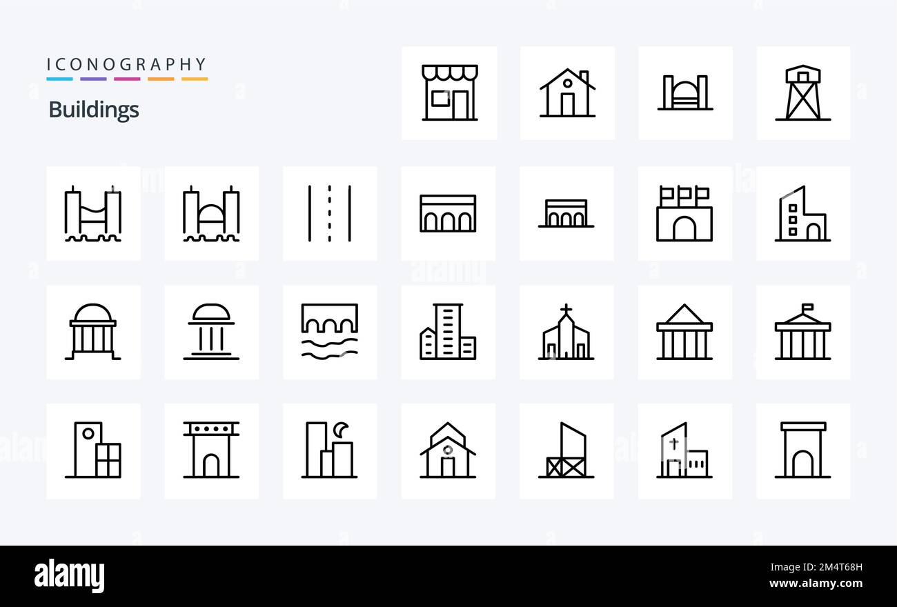 Historic industrial buildings Stock Vector Images - Alamy