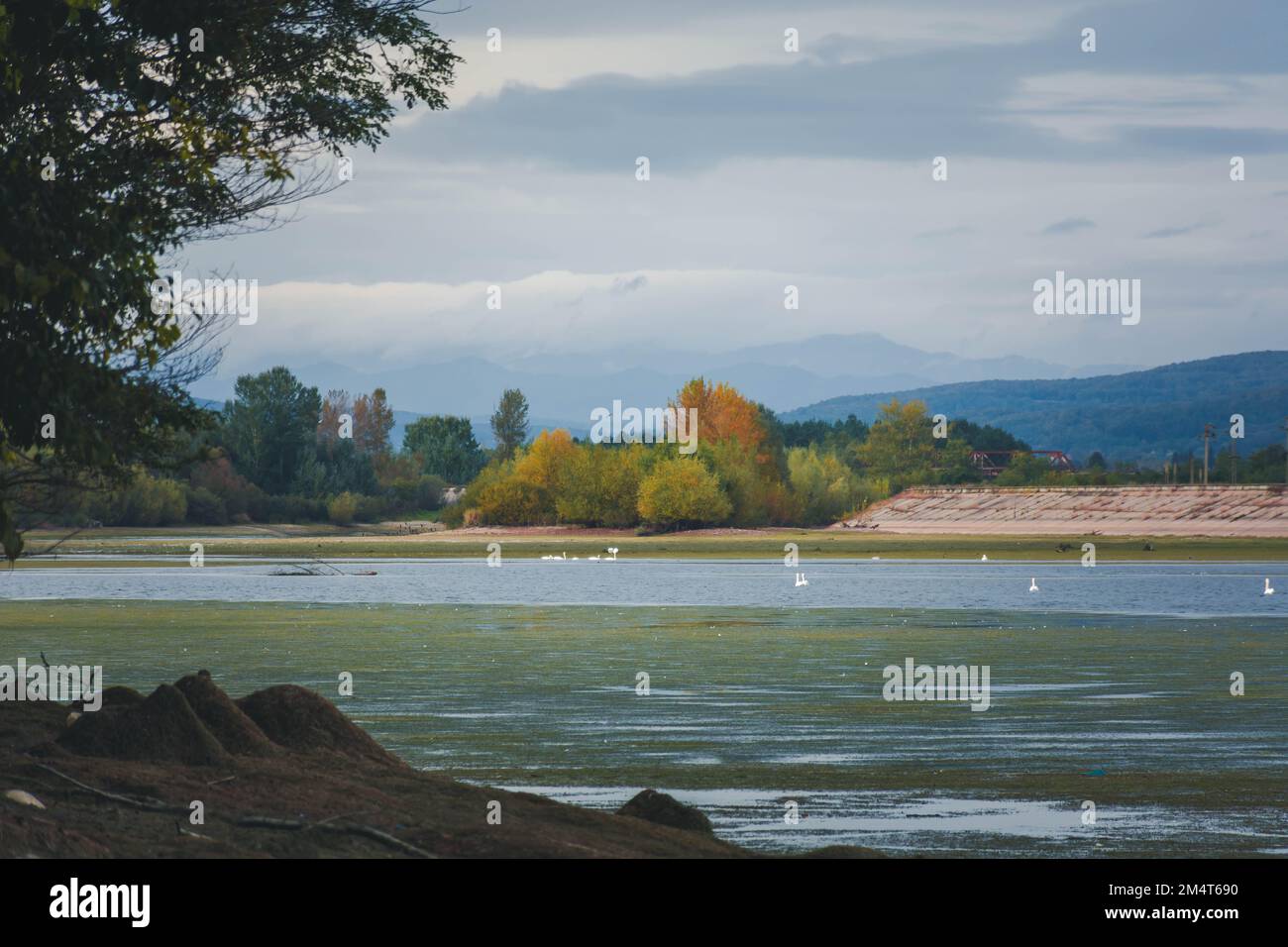 a scenic body of water Stock Photo - Alamy