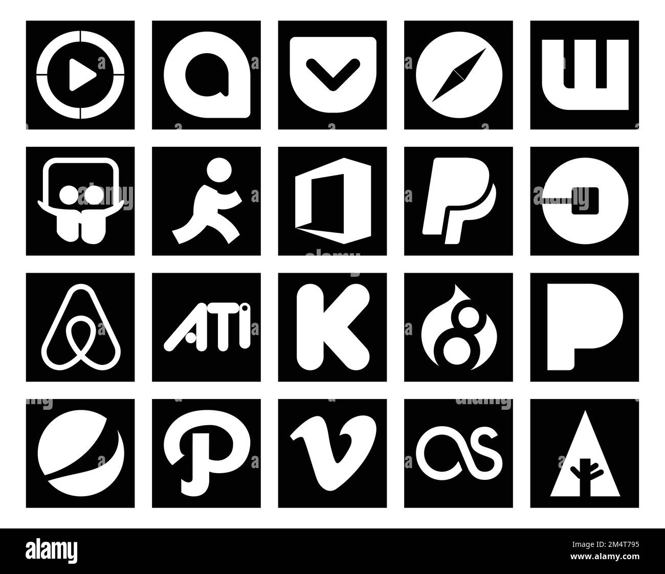 Air bnb logo Black and White Stock Photos & Images - Alamy