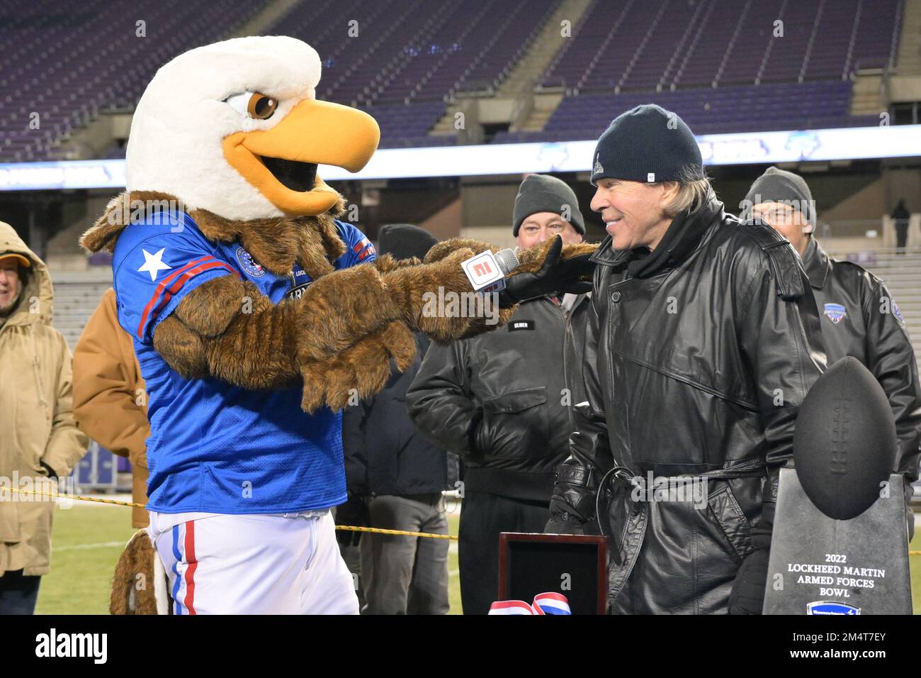 December 22, 2022: Lockheed Martin Armed Forces Mascot Freedom ...