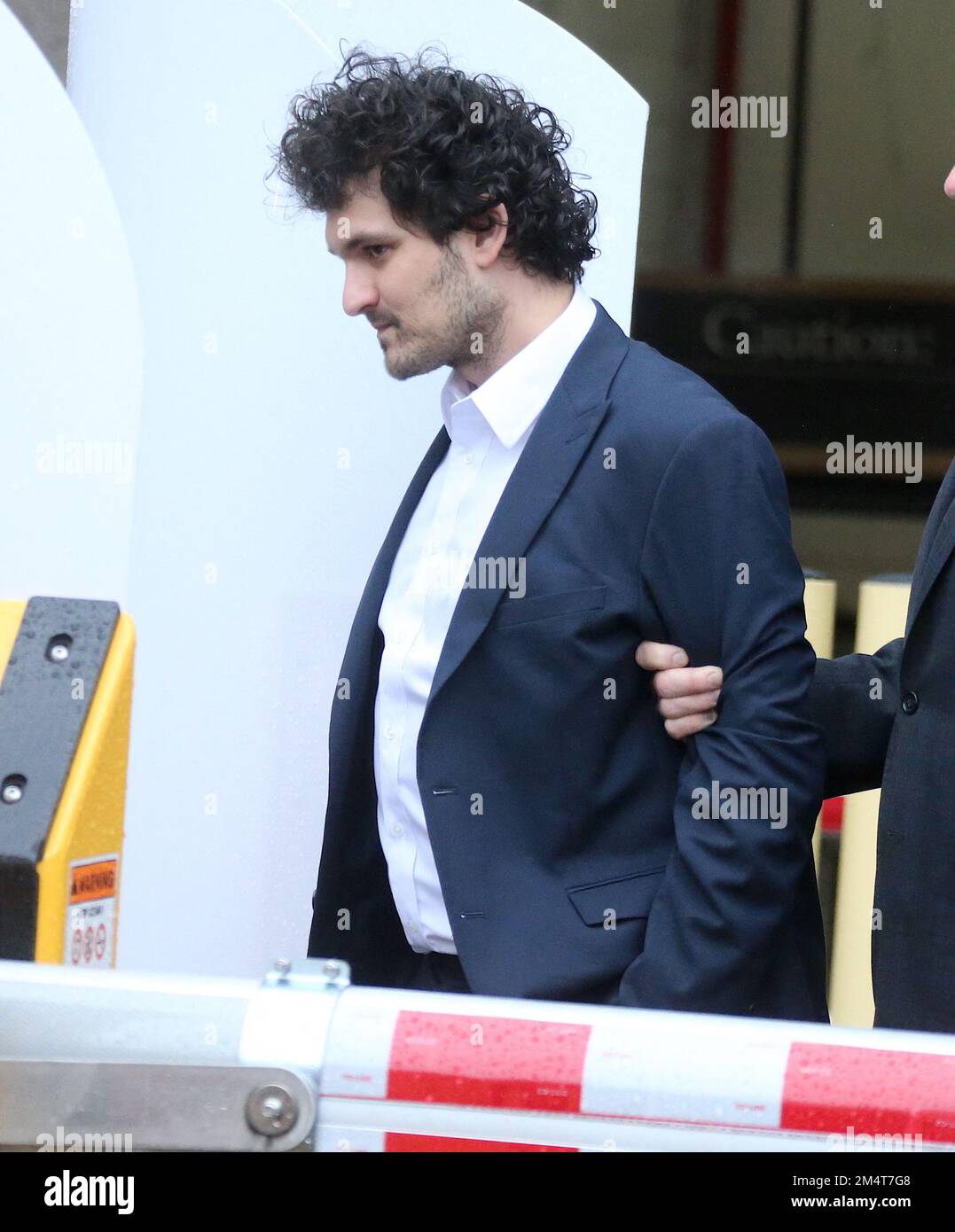 FTX founder Sam Bankman-Fried leaves the Federal Court in New York ...