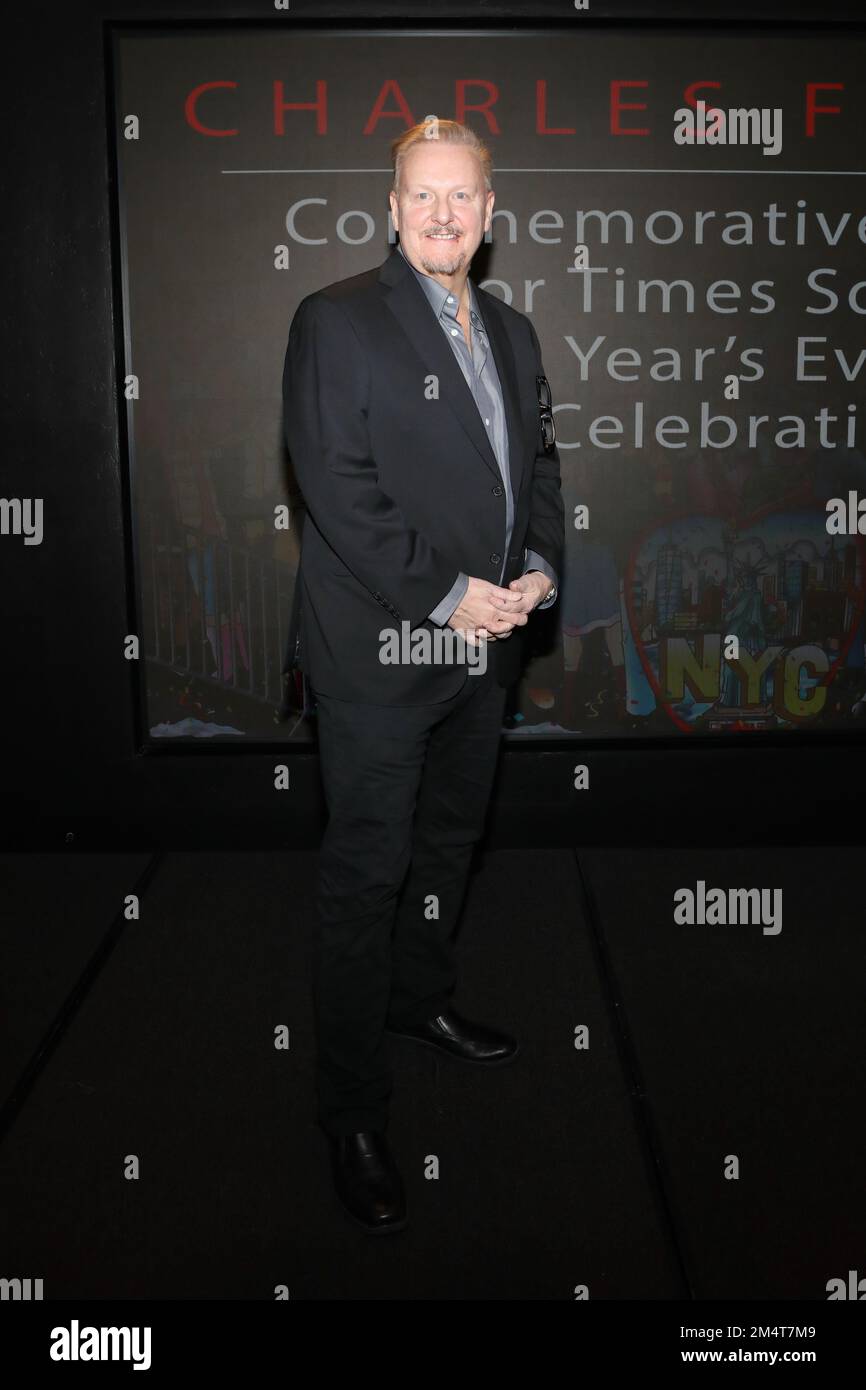 Charles Fazzino attends the unveiling of Charles Fazzino’s ...