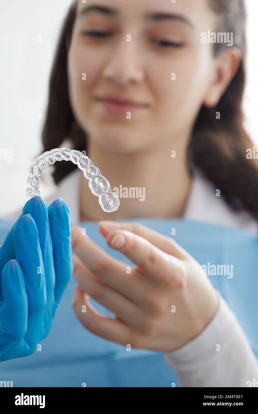 Orthodontic silicone trainer hi-res stock photography and images - Alamy
