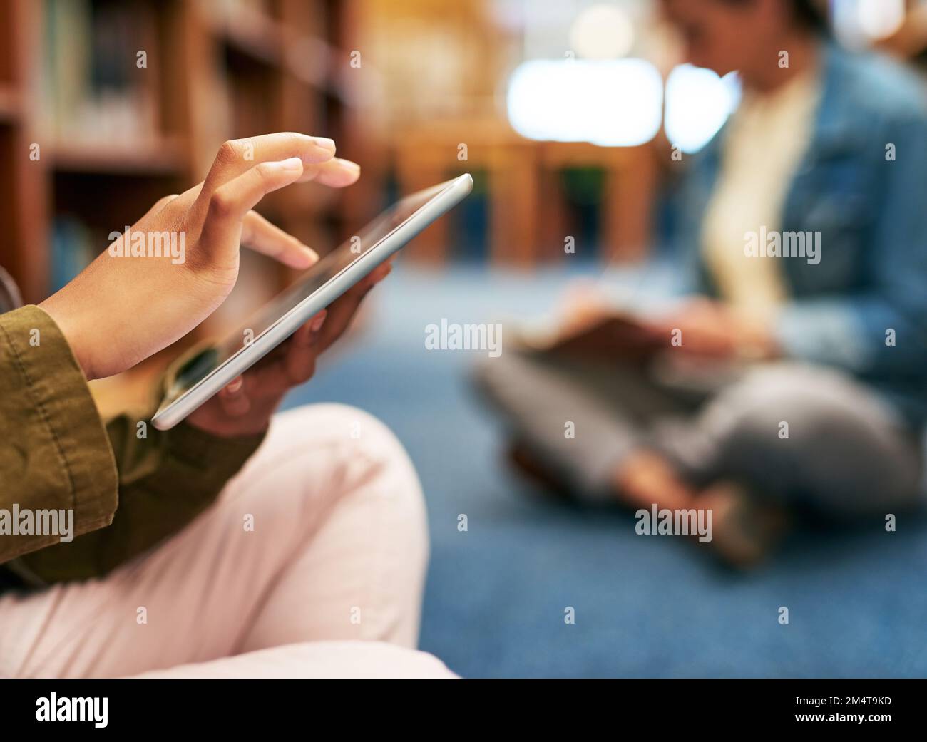 Student studying library anonymous hi-res stock photography and images ...
