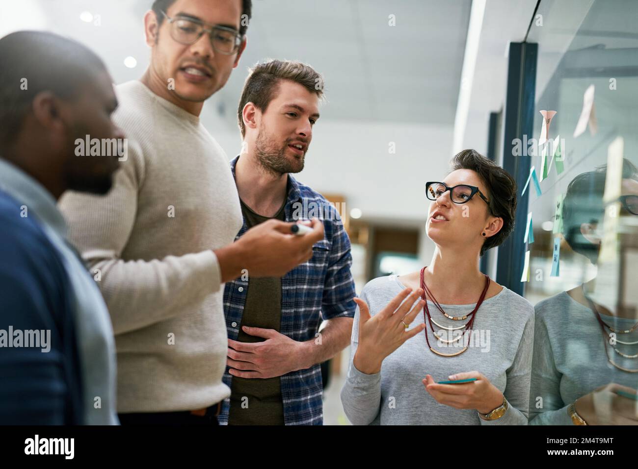 Not everyone will agree with your idea but pitch it. a group of ...