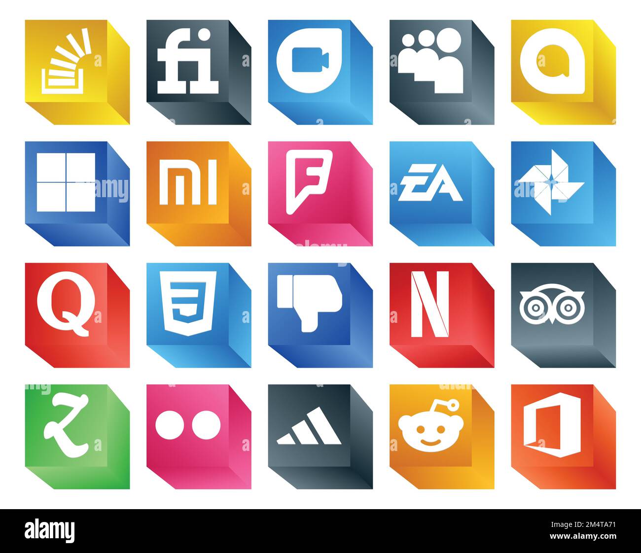 20 Social Media Icon Pack Including css. quora. delicious. photo. ea ...