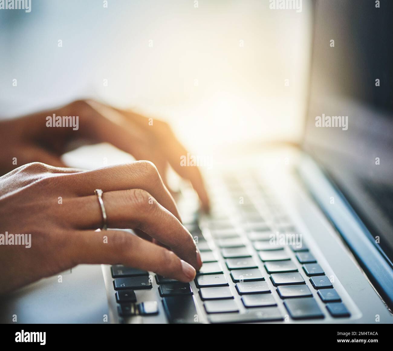 Hard at work on reaching success. Closeup shot of an unrecognisable ...