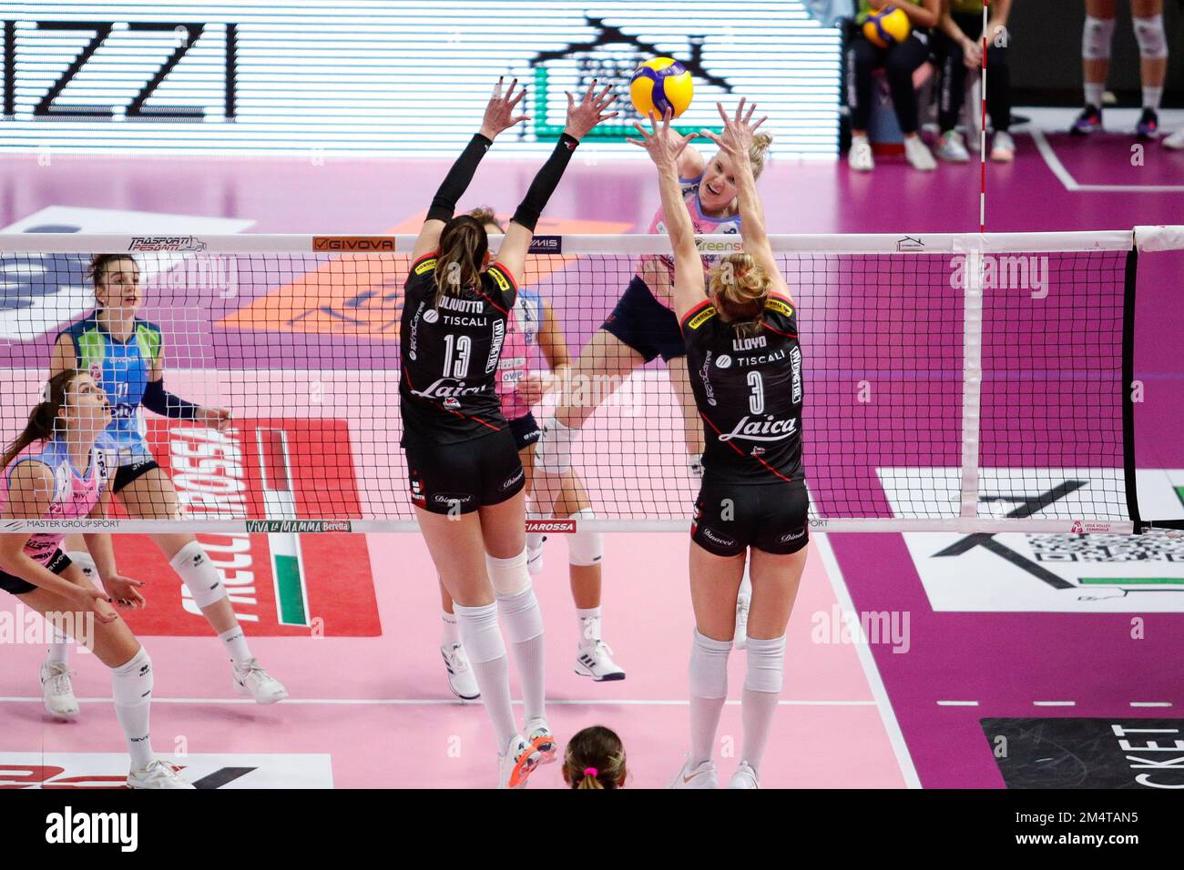 Pala Radi, Casalmaggiore (CR), Italy, December 11, 2022, Alexandra ...