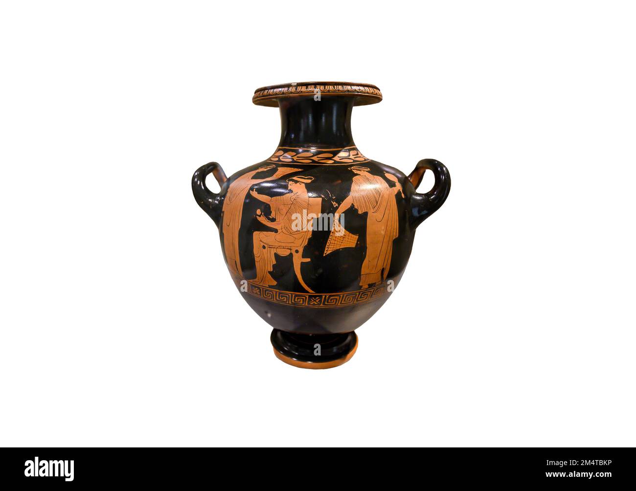 Traditional greek vase on Cut Out Stock Images & Pictures - Alamy