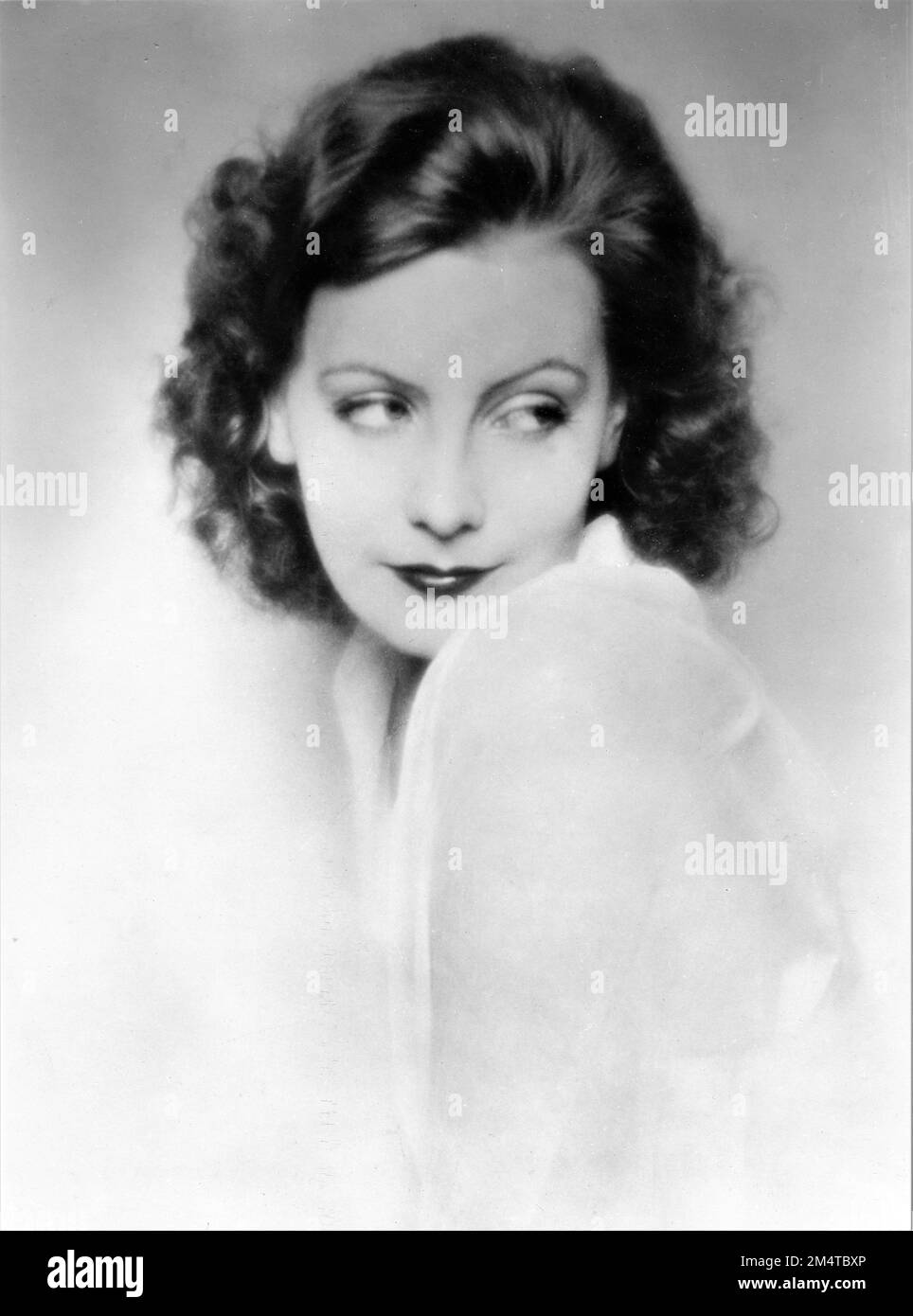 GRETA GARBO 1927 Portrait by RUSSELL BALL publicity for Metro Goldwyn ...