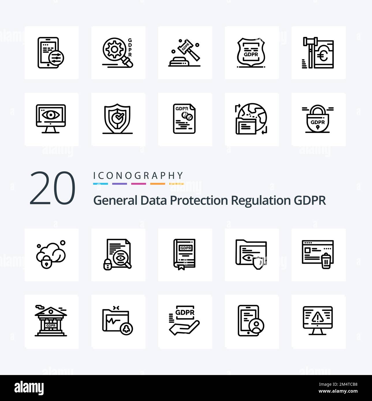 Privacy law Stock Vector Images - Alamy