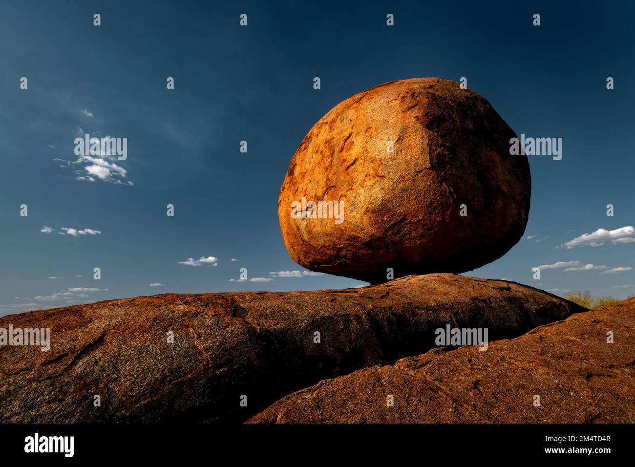 Famous granite boulder called Devils Marbles Stock Photo - Alamy