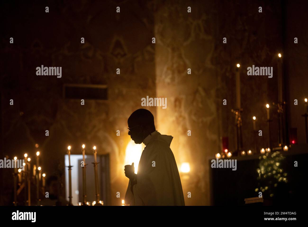 Los Angeles, California, USA. 22nd Dec, 2022. Father Gerald Osuagwu ...
