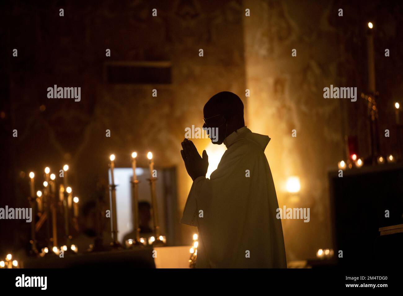 Los Angeles, California, USA. 22nd Dec, 2022. Father Gerald Osuagwu ...