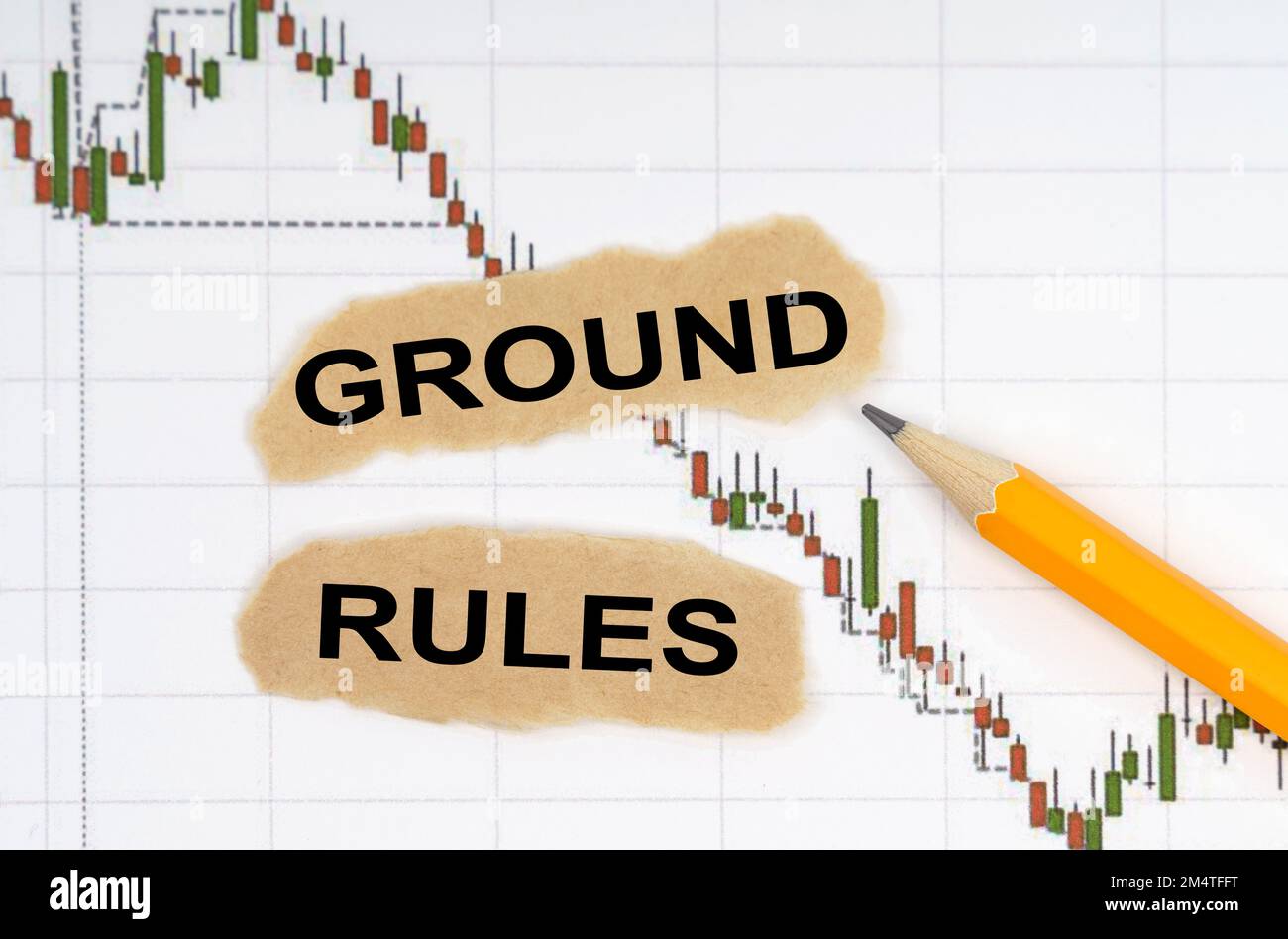 Finance and economy concept. On the table with charts of quotes are a ...