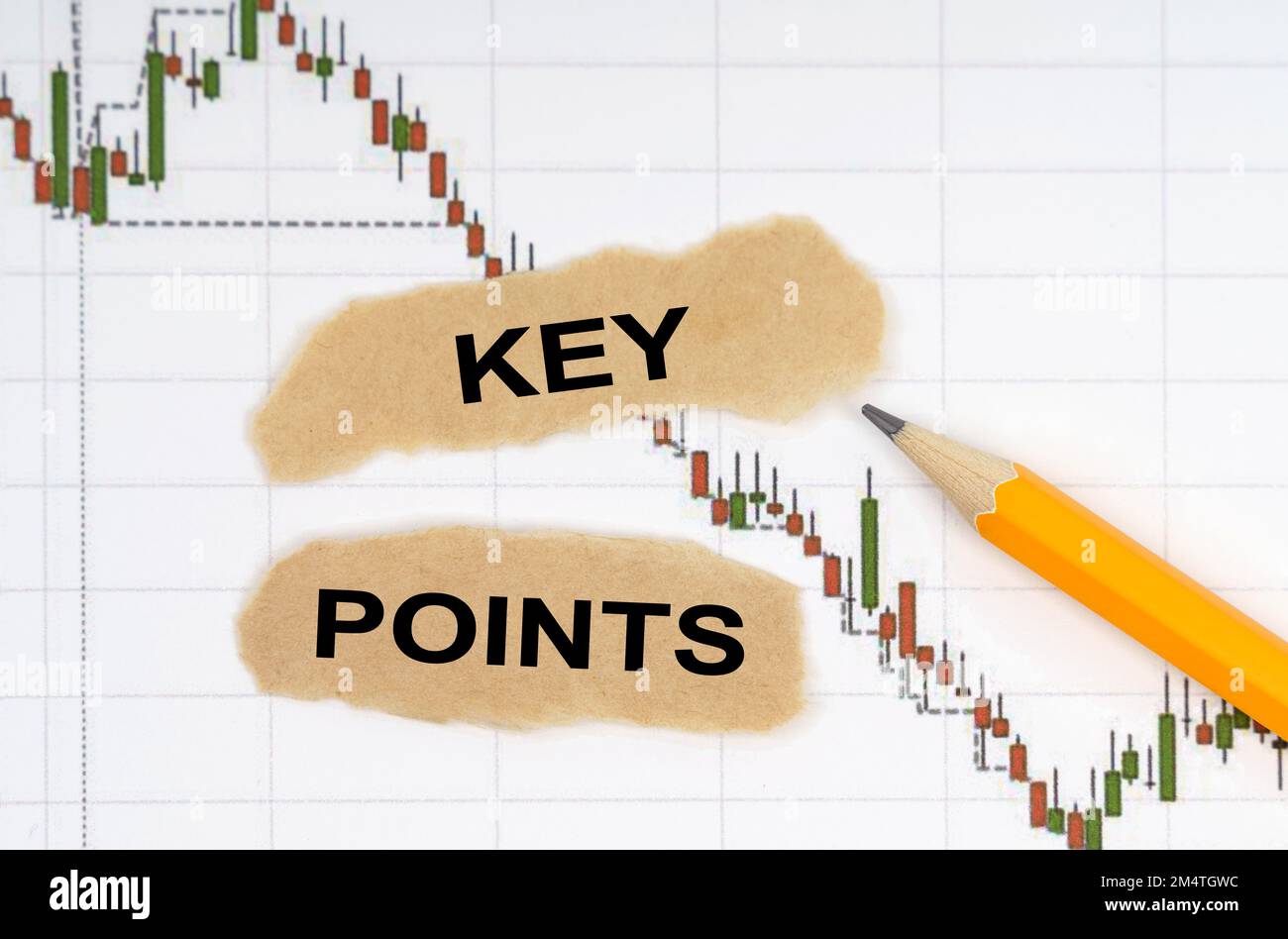 Finance and economy concept. On the table with charts of quotes are a ...