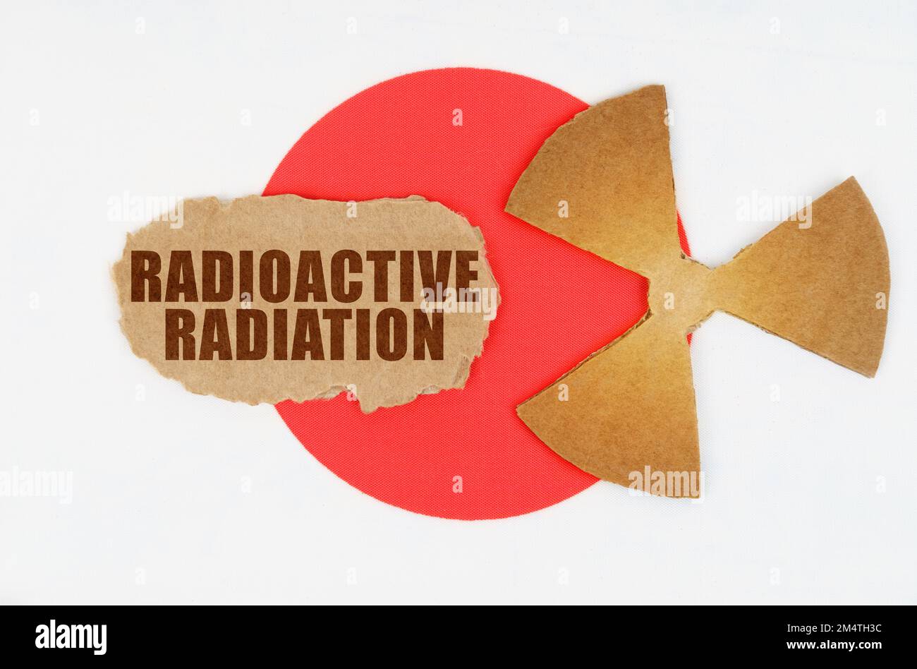 The concept of industry and radiation. On the flag of Japan, the symbol ...