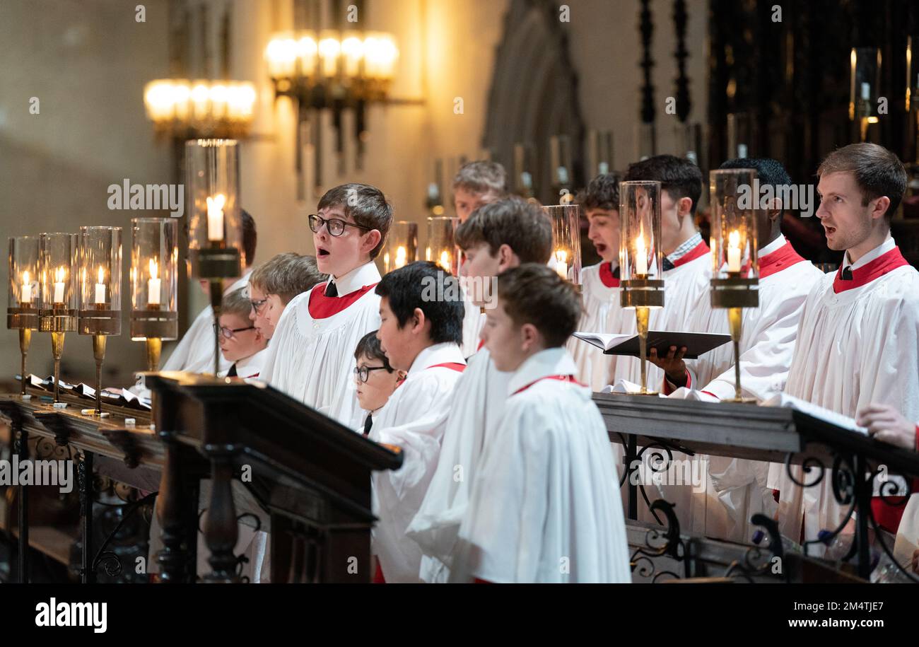 Festival of nine lessons and carols hi-res stock photography and images - Alamy