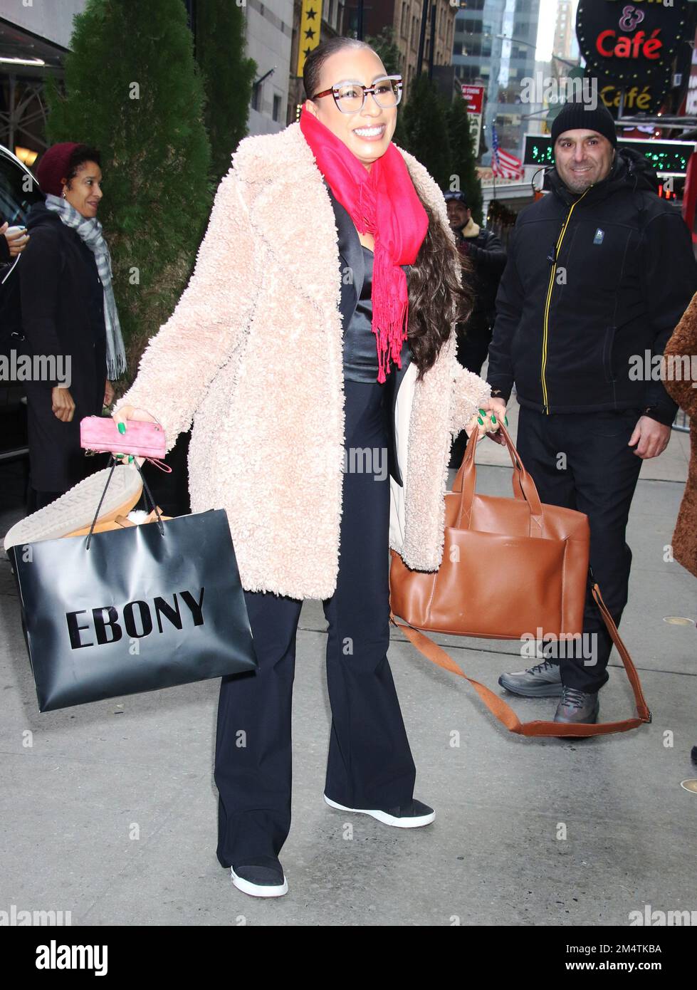 Tamara Tunie on Good Morning America to talk about new movie I Wanna ...