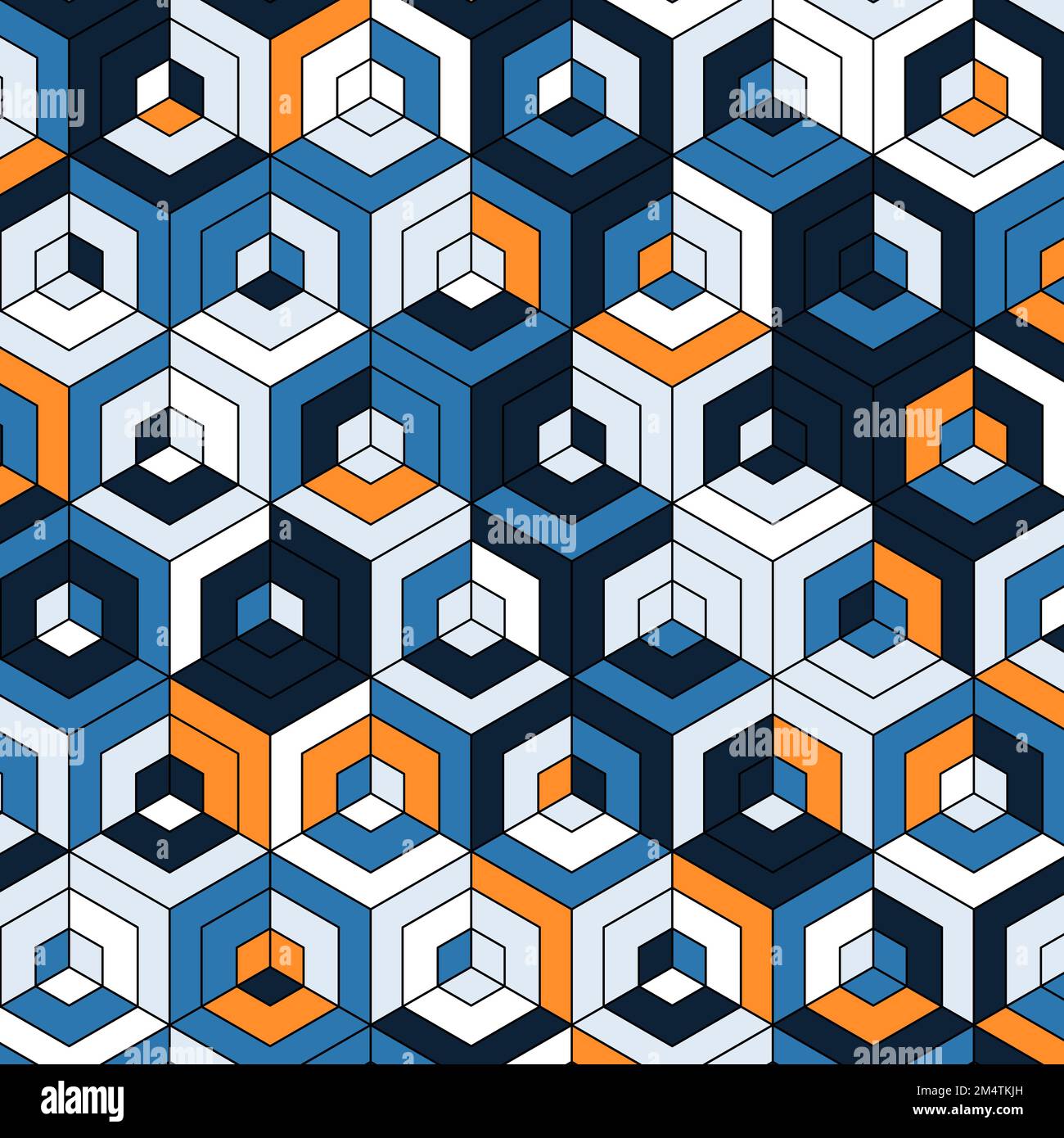 Hexagone vector vectors Stock Vector Images - Alamy