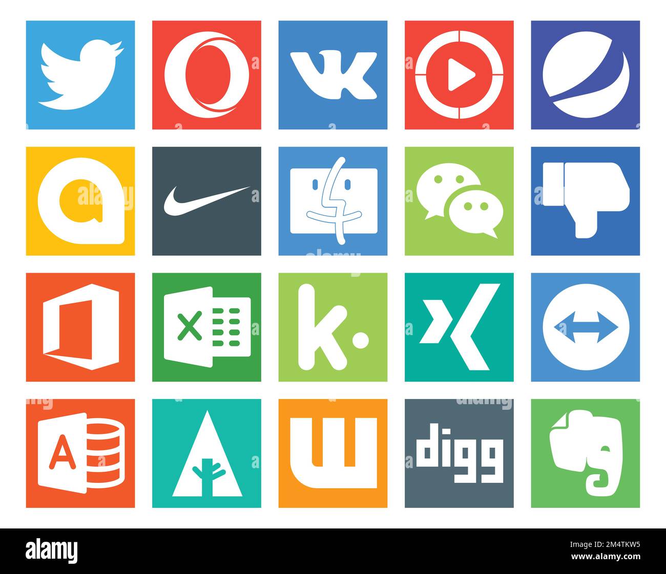 Excel Icon Microsoft Stock Vector Images Alamy