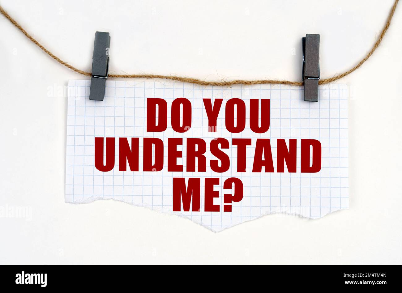 Business and education concept. A sheet of paper with the inscription ...