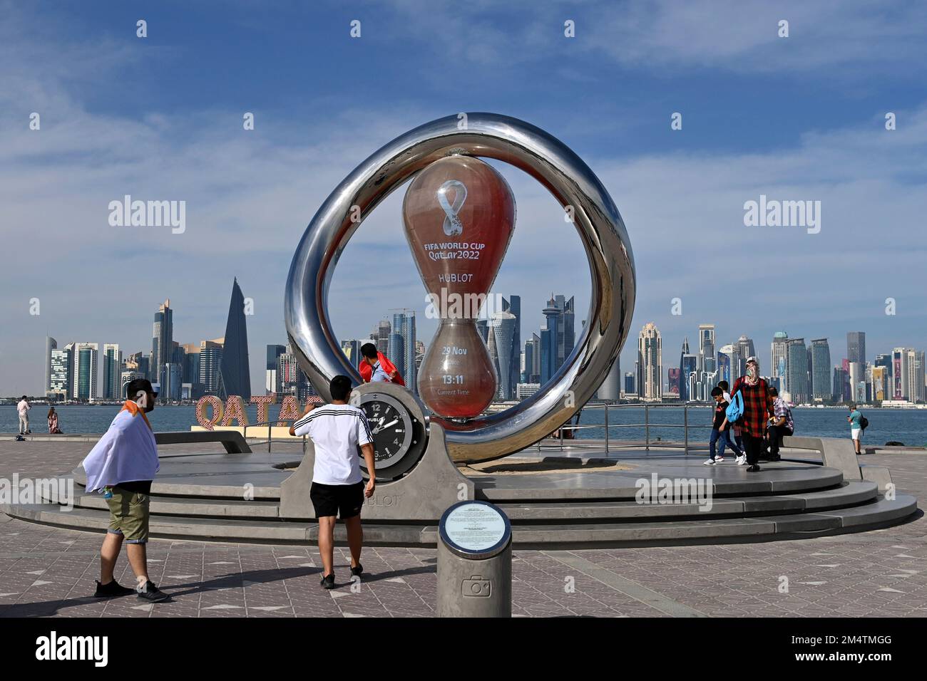 Impressions from Doha/Qatar on November 29th, 2022. FIFA Fanfest ...