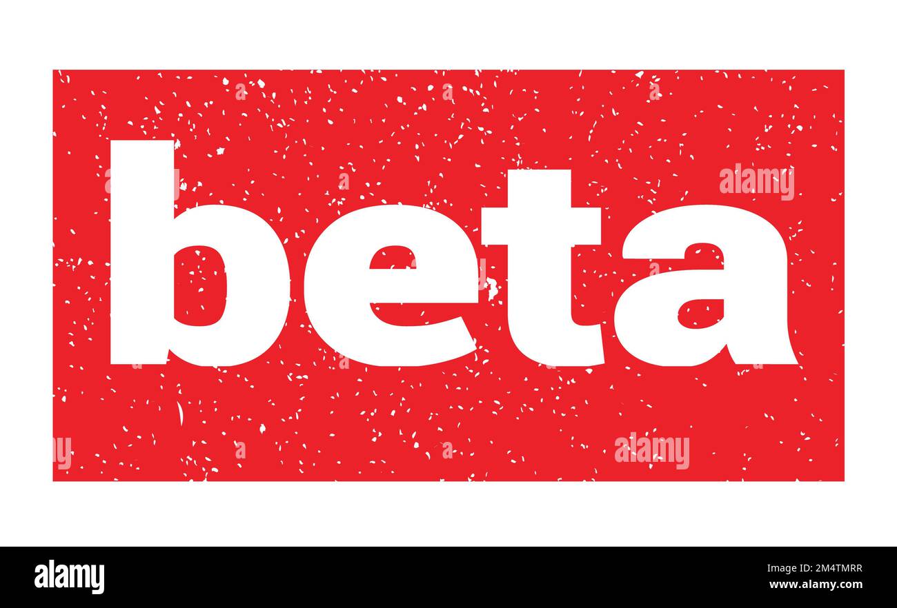 Beta stamp hi-res stock photography and images - Alamy