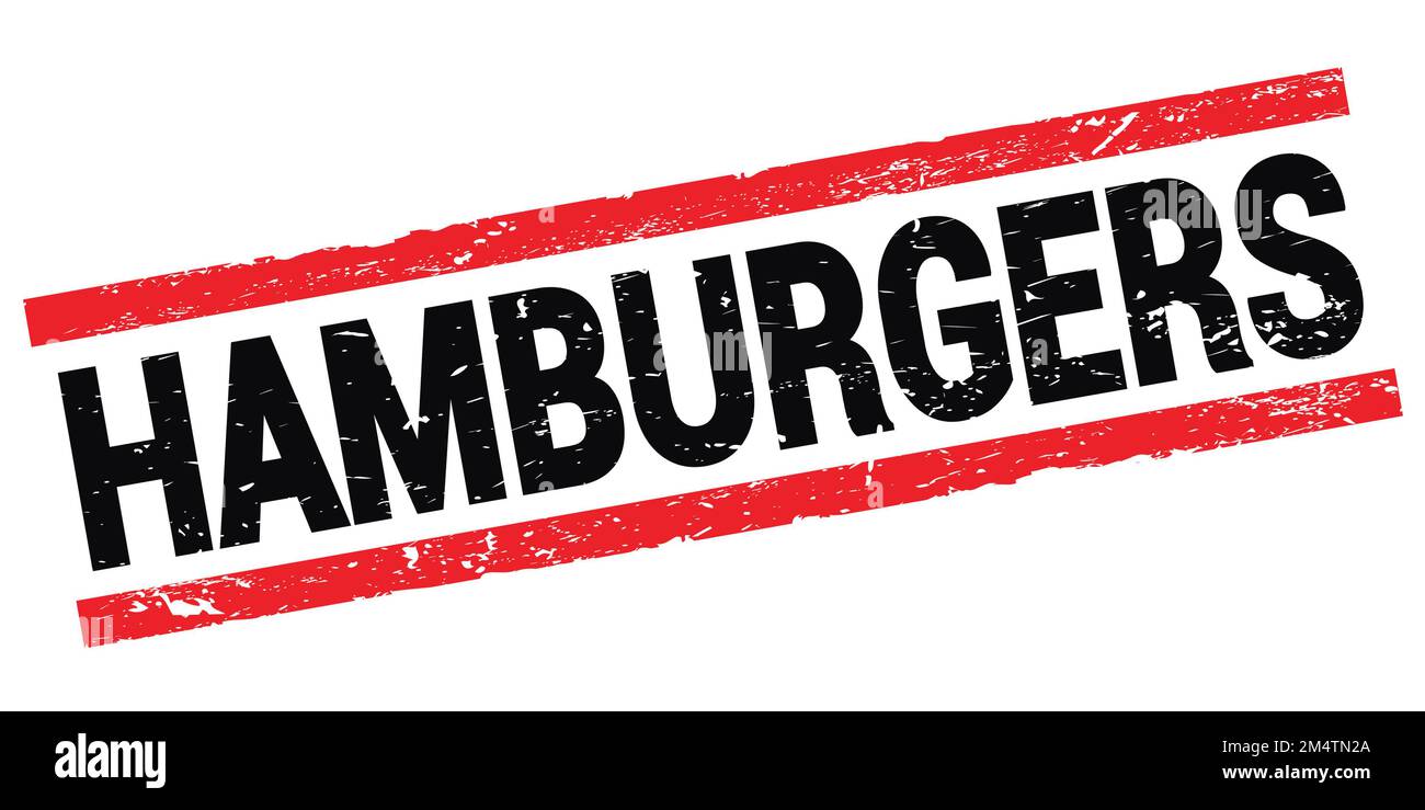 Hamburgers word hi-res stock photography and images - Alamy