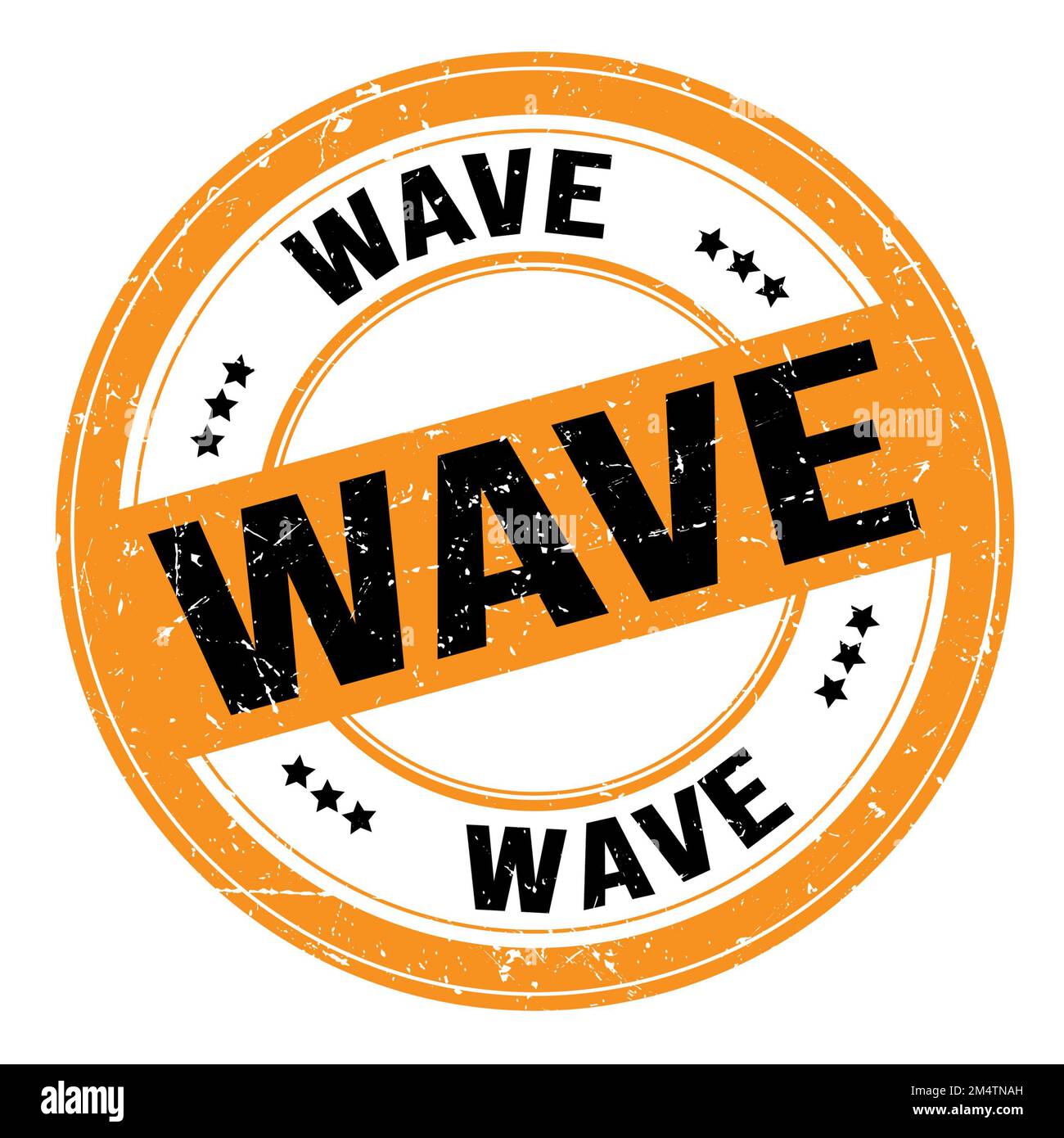 Wave text logo hi-res stock photography and images - Alamy