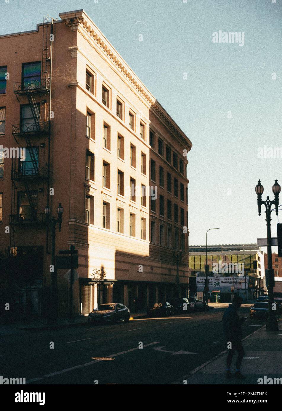 Old buildings in downtown los hi-res stock photography and images - Alamy