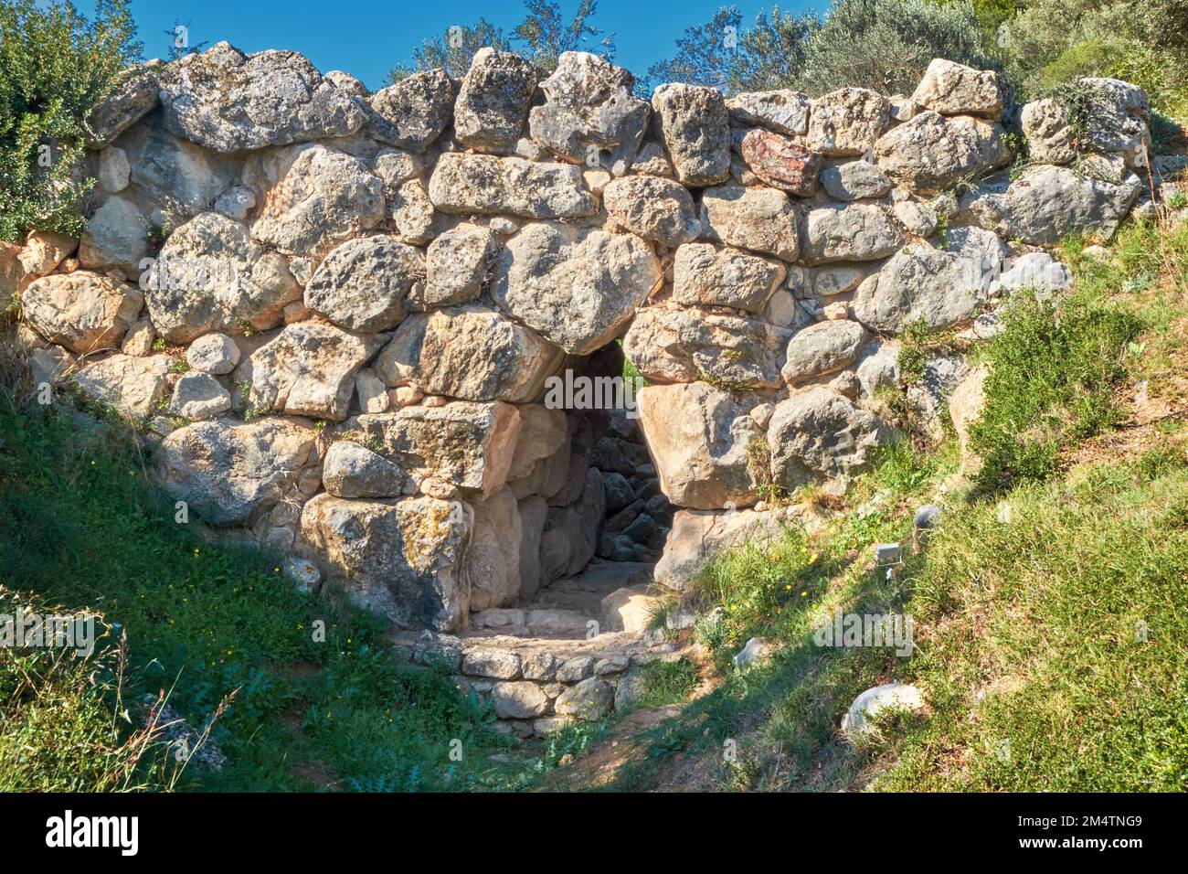 Arkadiko bridge hi-res stock photography and images - Alamy