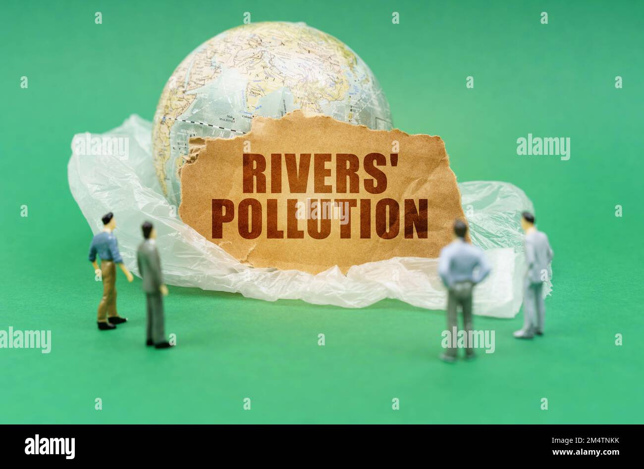 Pollution polluted water sign river hi-res stock photography and images ...