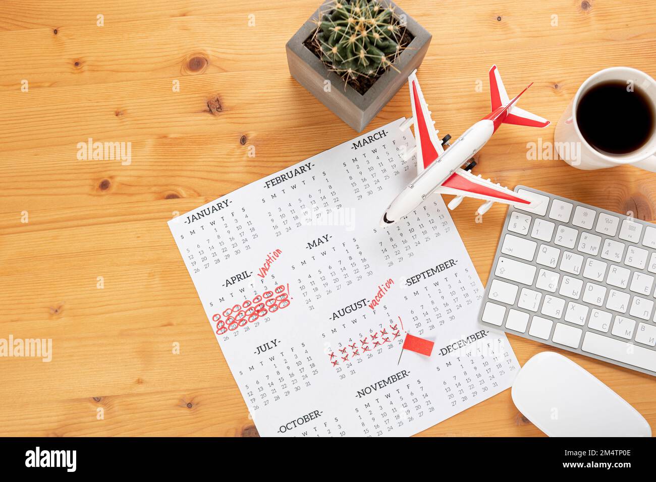 Calendar and reminders for business trip, travel and vacation. planner ...