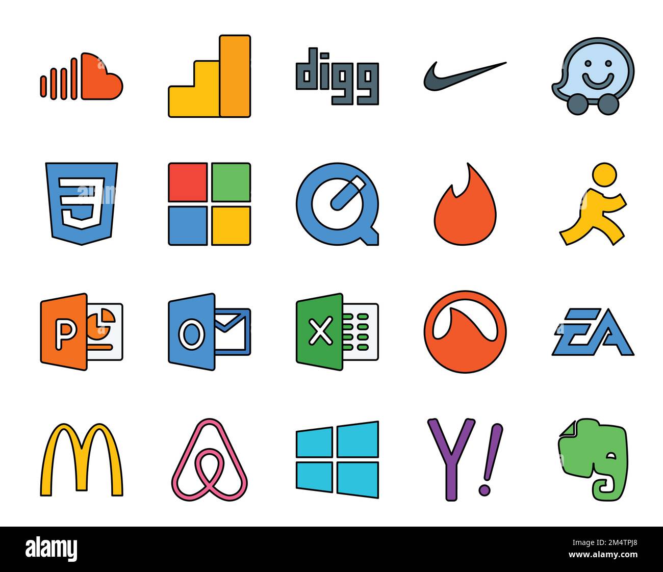 Excel icon microsoft Stock Vector Images - Alamy